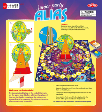 Learn how to play Alias! Alias game rules for all game versions.Alias